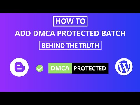 How to Add DMCA Protected Batch to Your Website