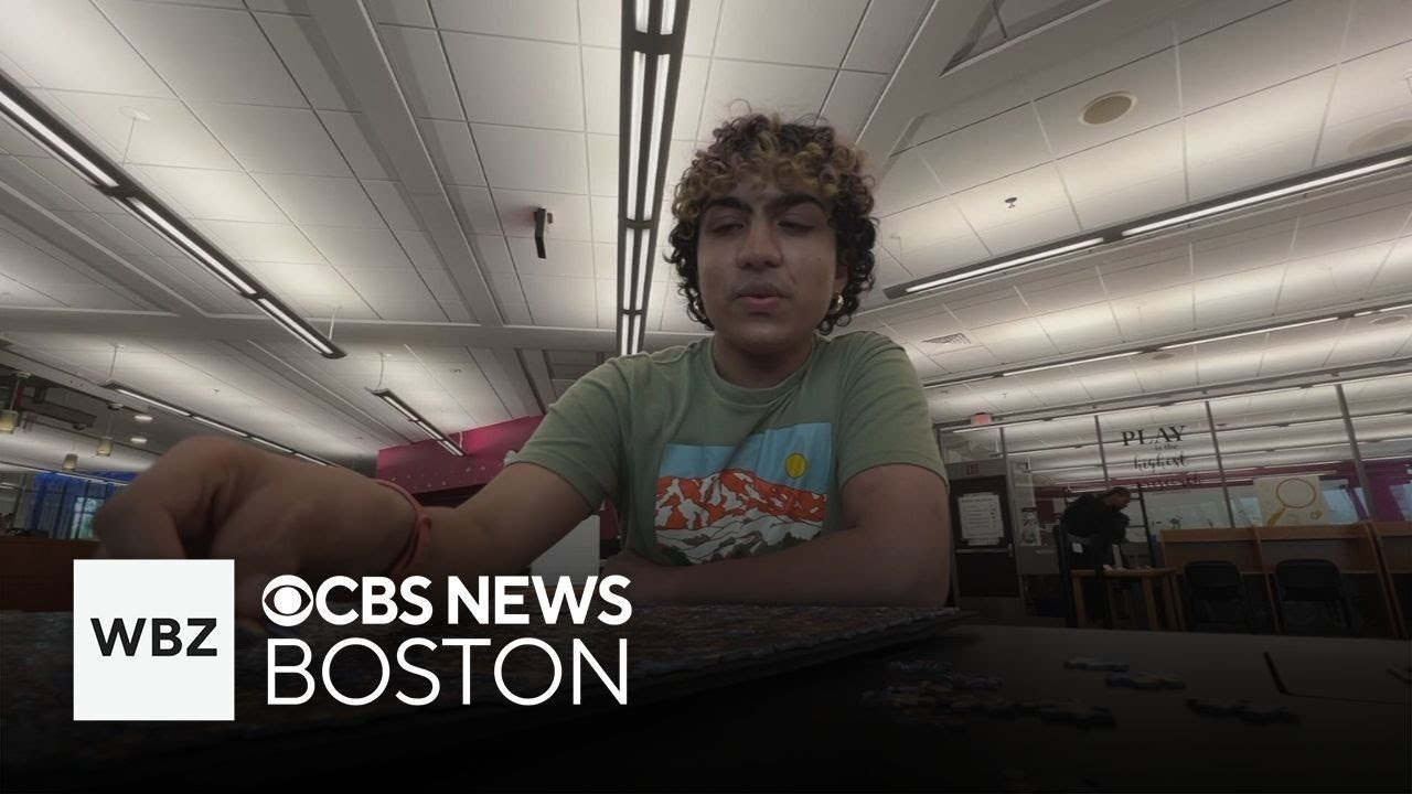 Cambridge high school students complete world's largest jigsaw puzzle at 60,000 pieces