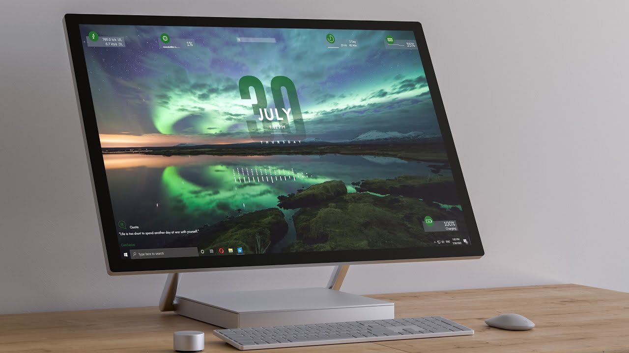 The Auroras Desktop - Customize Windows