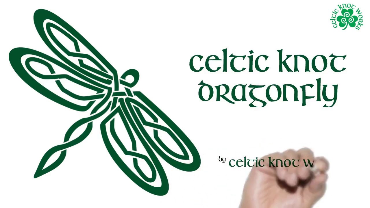 Celtic Knot Dragonfly