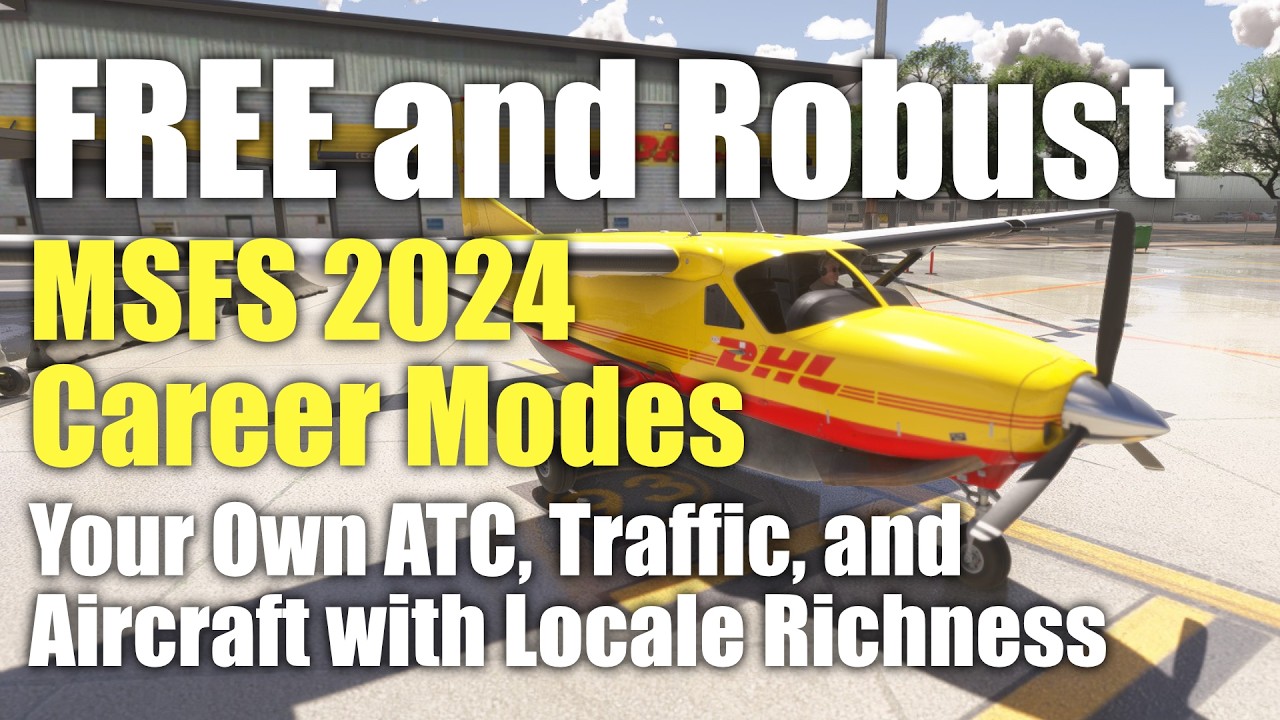 An AI Career Mode for Flight Sim - Any Aircraft, Any Locale, Any ATC/Traffic, Any Sim