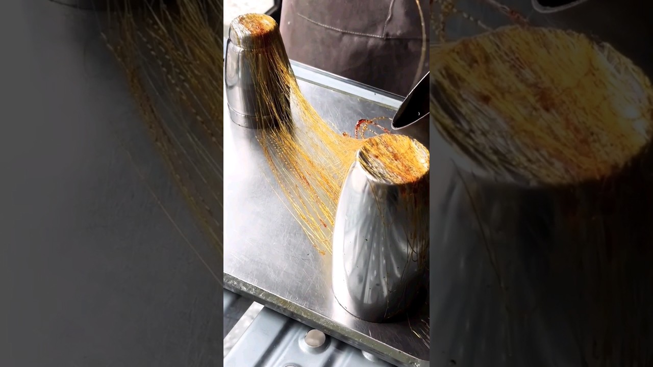 caramel  decorations for desserts😋😋!!#shorts