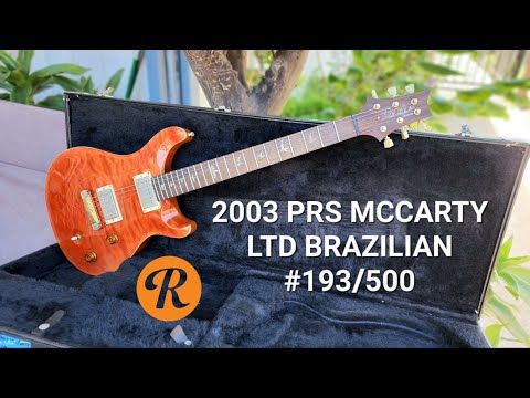 2003 PRS McCarty | LTD Brazilian #193/500 | For Sale on Reverb