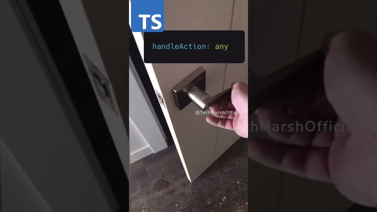 What Happens When You Use any in TypeScript 💥 #shorts #funny #memes