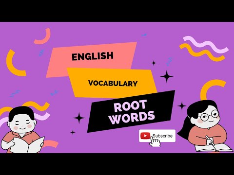 Root words list - Unlocking the Power of Root Words | English Grammar| Vocabulary|