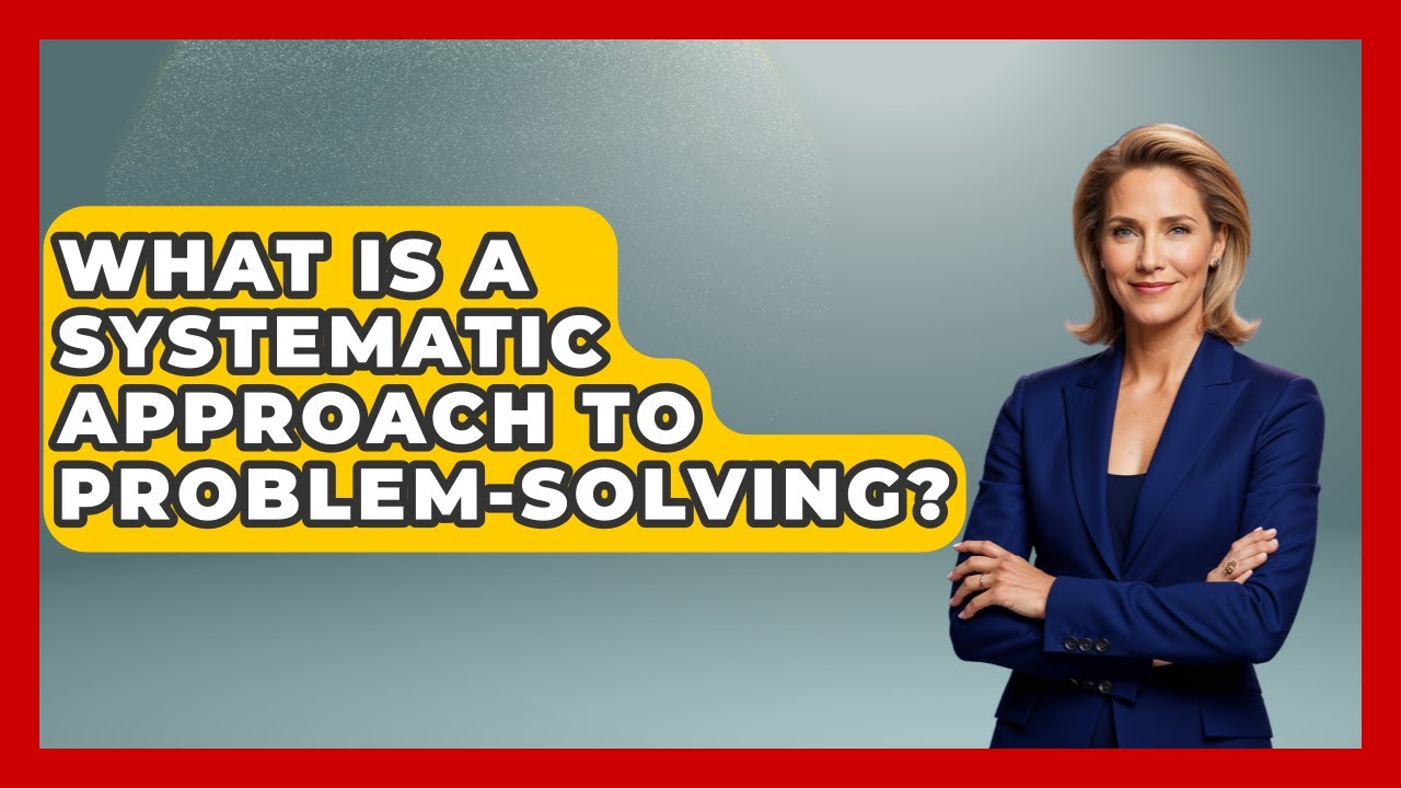 What Is A Systematic Approach To Problem-solving? - The Personal Growth Path
