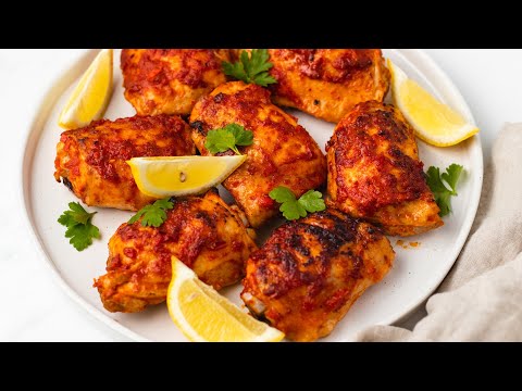 Smoky and Spicy Harissa Chicken Thighs Recipe