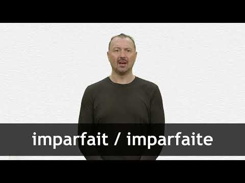 English Translation of “IMPARFAIT” | Collins French-English Dictionary