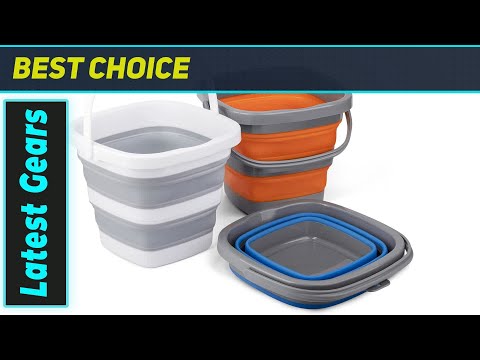 Tiawudi Collapsible Buckets: Perfect for Outdoor Adventures!