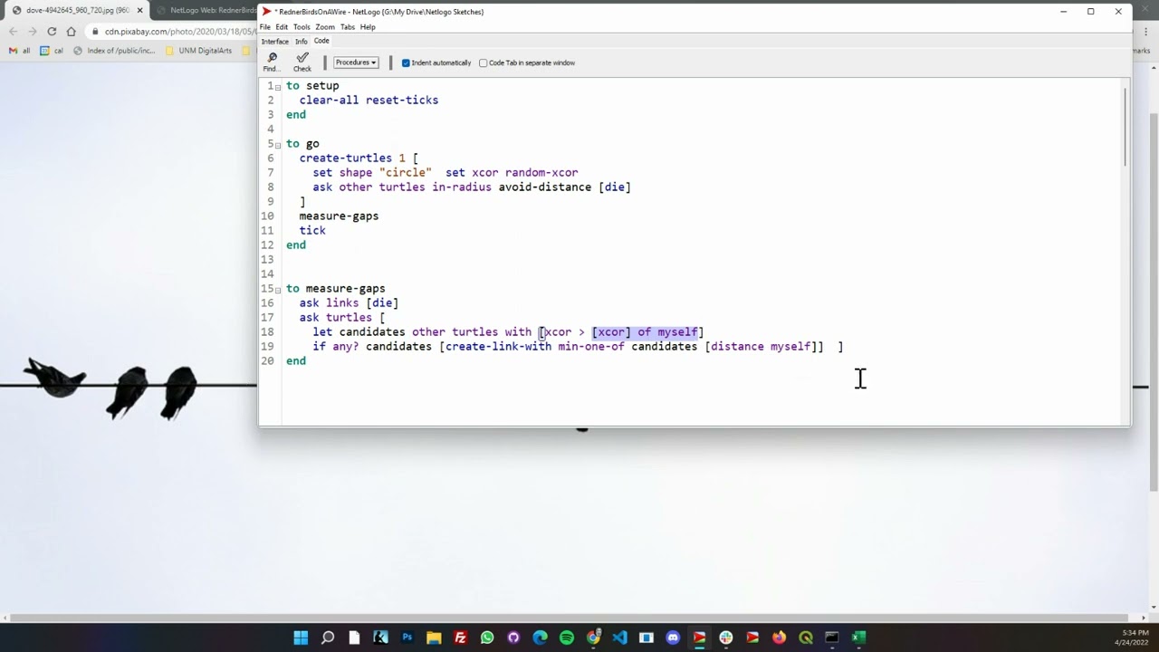 Netlogo Agent-Based Model of Sid Redner's 
