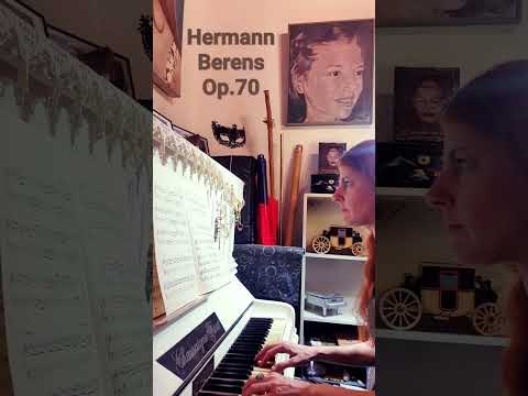 Hermann Berens.(1826-1880) Estudio para piano Op.70 Grabado 11/3/24 #music #piano #berens