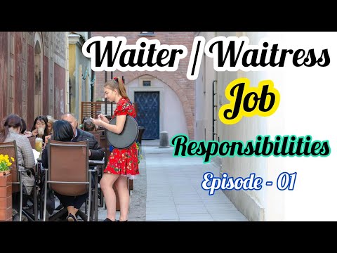 Duties and Responsibilities of Service Personal in Hotel |Waiter Job Description | FNB Training| MRD