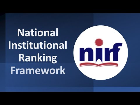 NIRF- The National Institutional Ranking Framework, by Govt. of INDIA for each type Colleges