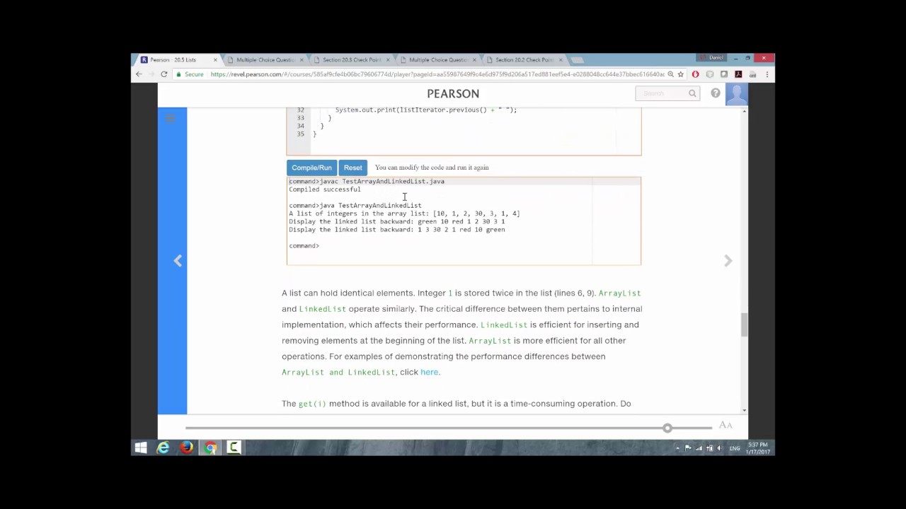 Liang Java Chaper 20 Part I Study Guide