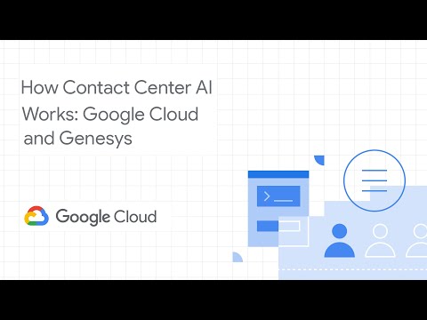 How Contact Center AI Works: Google Cloud and Genesys
