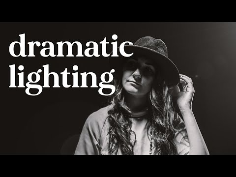 How To Get DRAMATIC LIGHTING For Portrait Photography