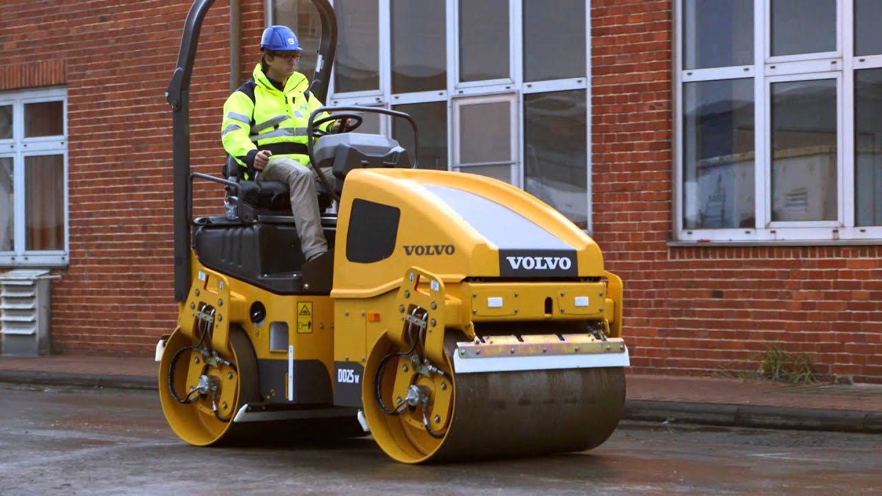 The DD25 Asphalt Compactor - Volvo Construction Equipment