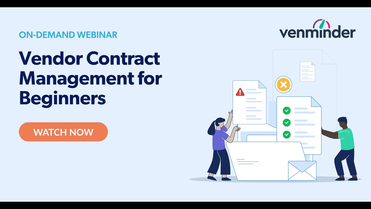 Vendor Contract Management for Beginners Webinar