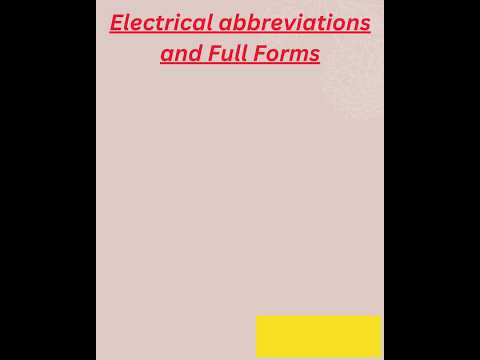 Electrical full form #UV#SP#DP#TP#youtubeshorts #share #shorts