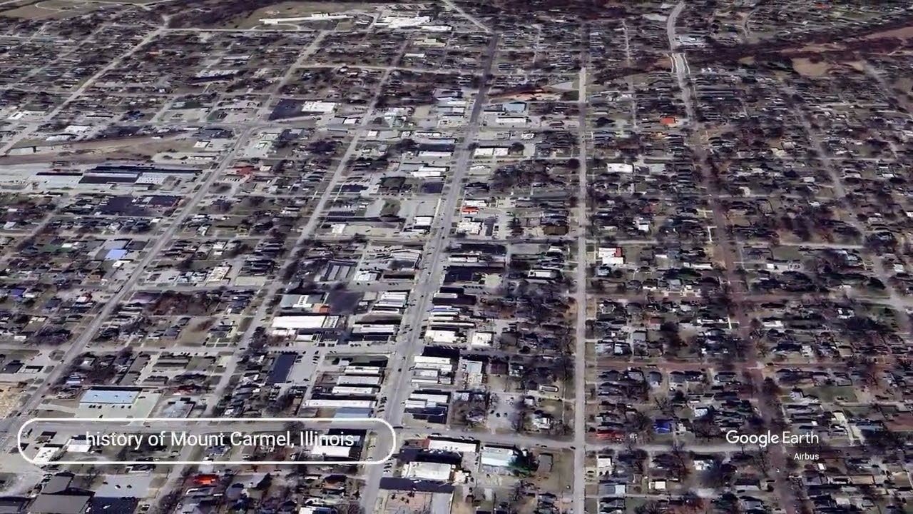 The history of Mount Carmel, Illinois