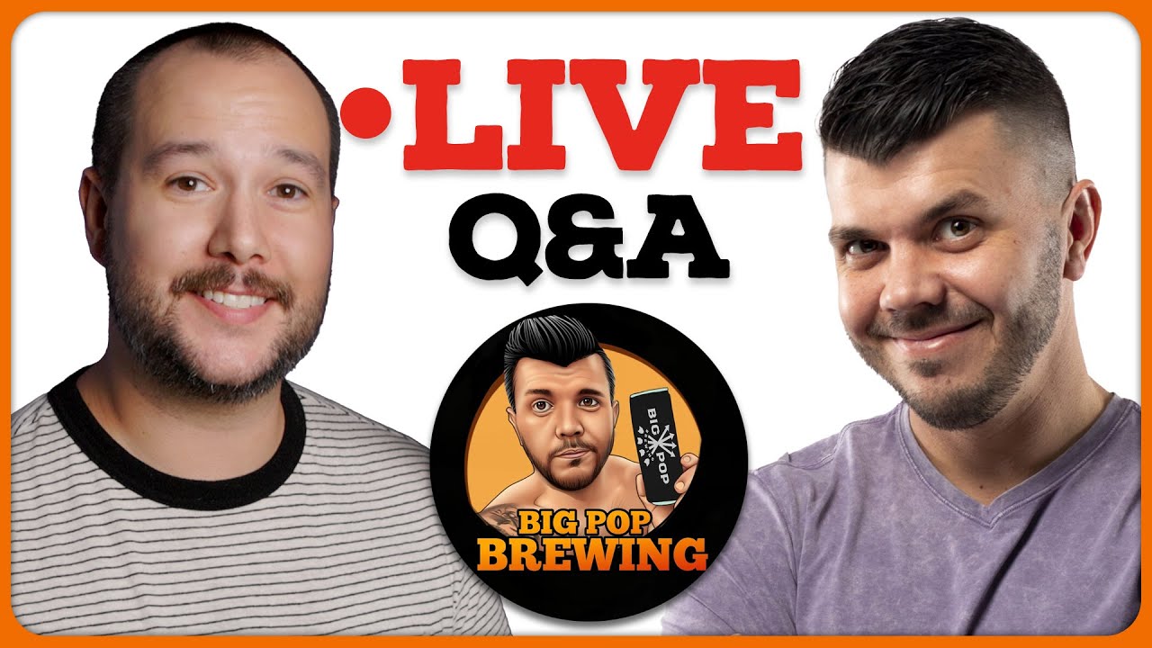 Hop Water and Going Pro with Ryan Hansen of @bigpopbrewing  [LIVE Q&A]