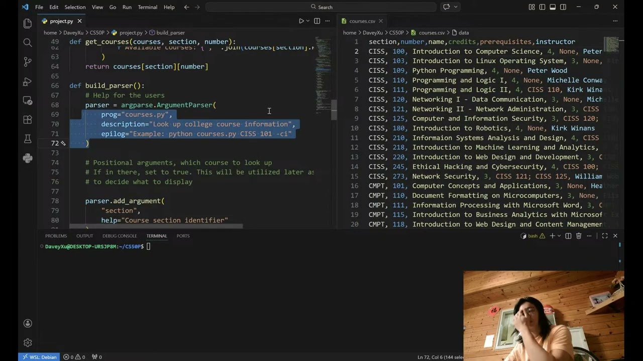 Davey Xu - CS50 Python Final Project