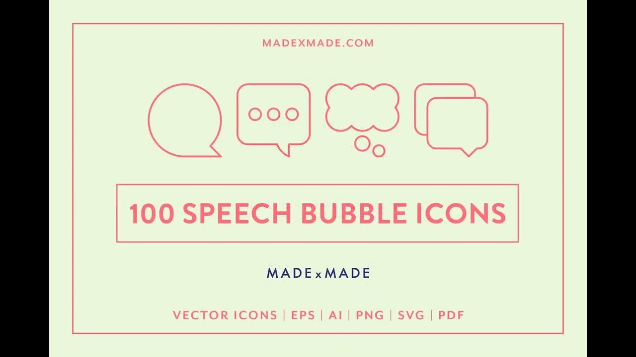 Download Speech Bubble Icons Stock Graphics