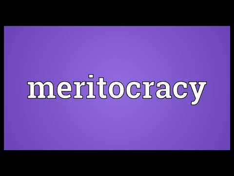 Meritocracy Meaning