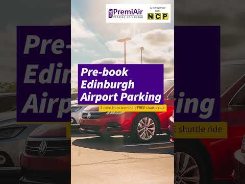 PremiAir Edinburgh Airport Parking Advert 9x16