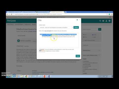 Formatting APA Annotated Bibliography