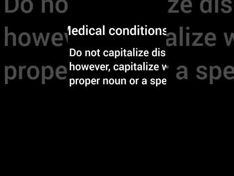 Watch Full Video of Capitalization rules https://youtu.be/iMQY5wADjr8