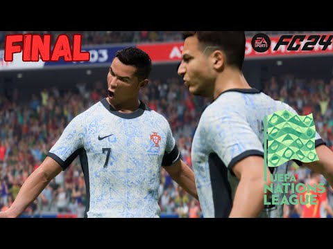 FC 24 | Spain vs Portugal | Ft- Ronaldo , Yamal | UEFA Nations League Finals