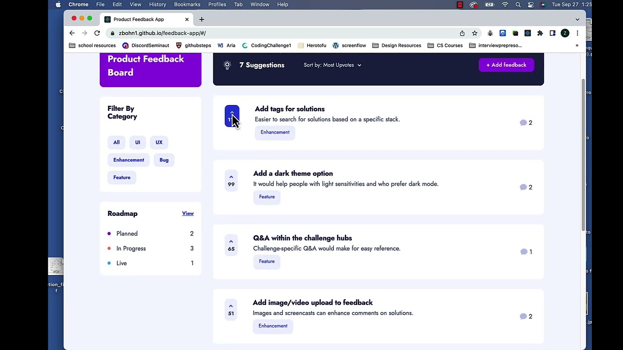 Product Feedback App