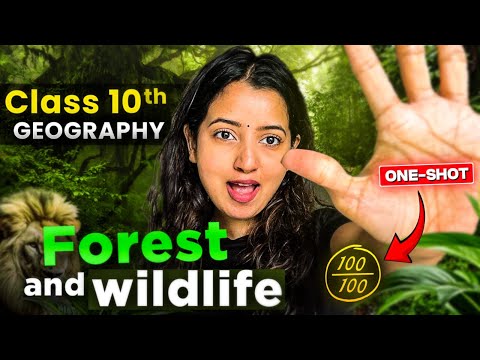 CLASS 10 FOREST & WILDLIFE FULL CHAPTER | SOCIAL SCIENCE | SHUBHAM PATHAK #sst #geography #class10