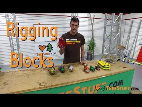 Arborist Blocks and Pulleys for Tree Rigging - TreeStuff.com