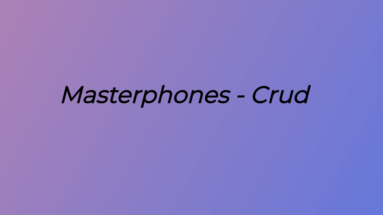 MasterPhones CRUD (Node, React, Typescript)