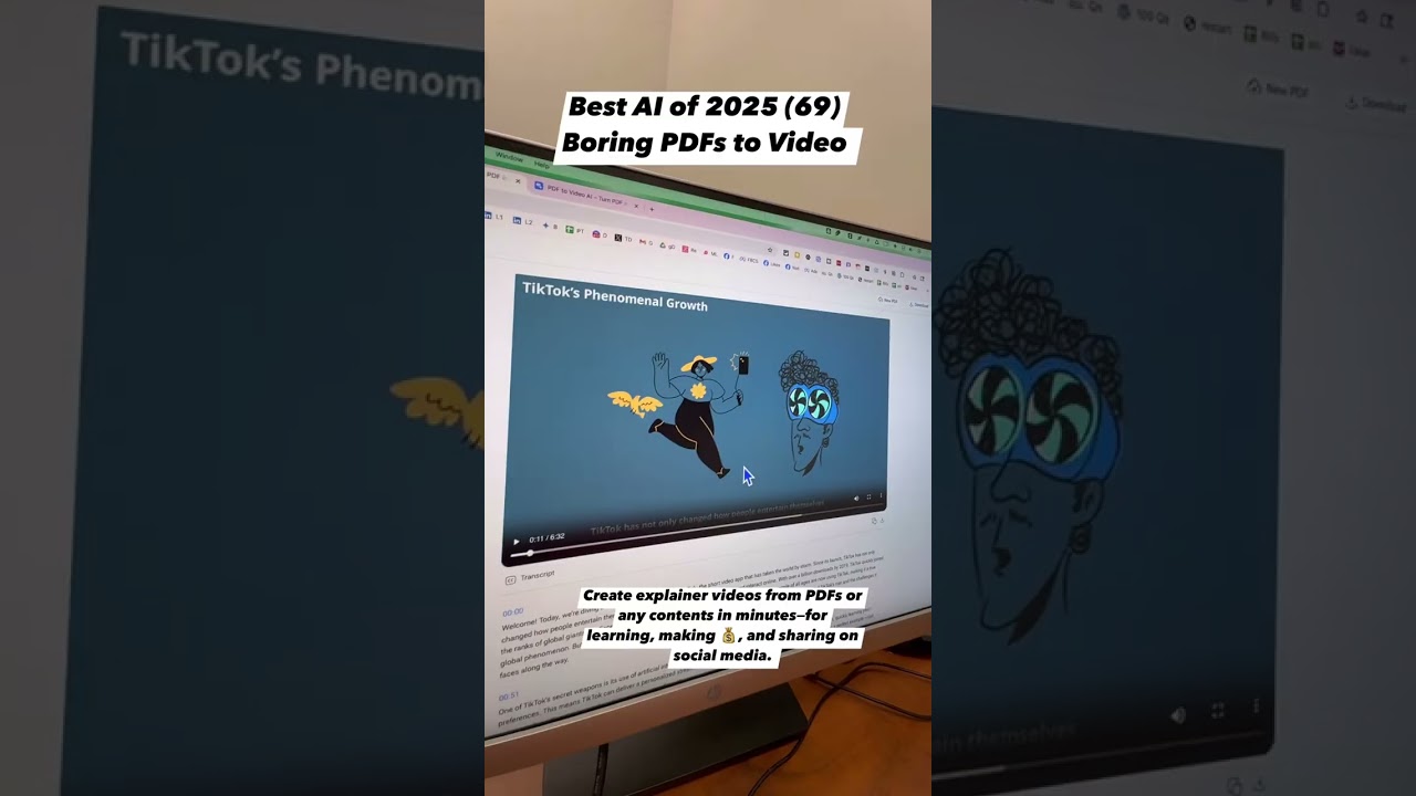 AI ini mengubah PDF yang membosankan menjadi video dengan sulih suara