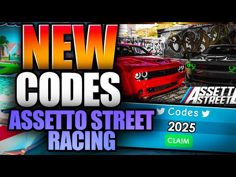 ASSETTO STREET RACING CODES - ROBLOX 2025