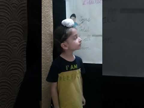 Namanpreet class-2nd Topic ( Addition synonym chart)