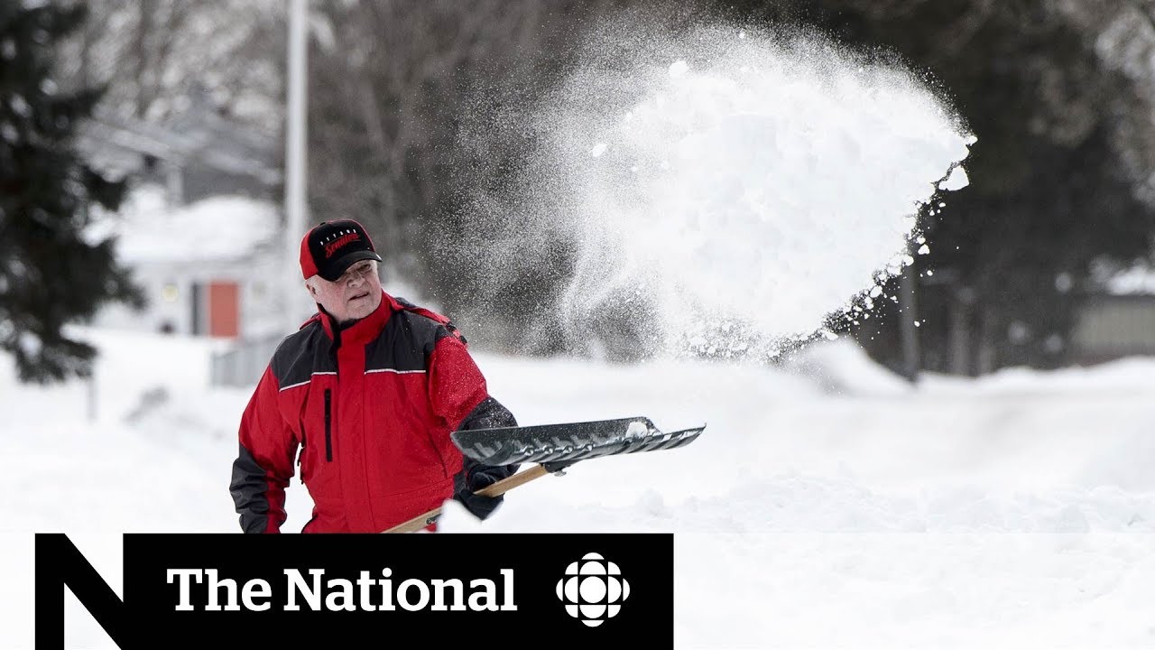Powerful winter storm slams Eastern Canada