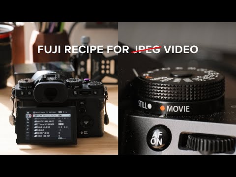 Fuji X100VI / X-T5 / X-S20: Video film simulation recipe