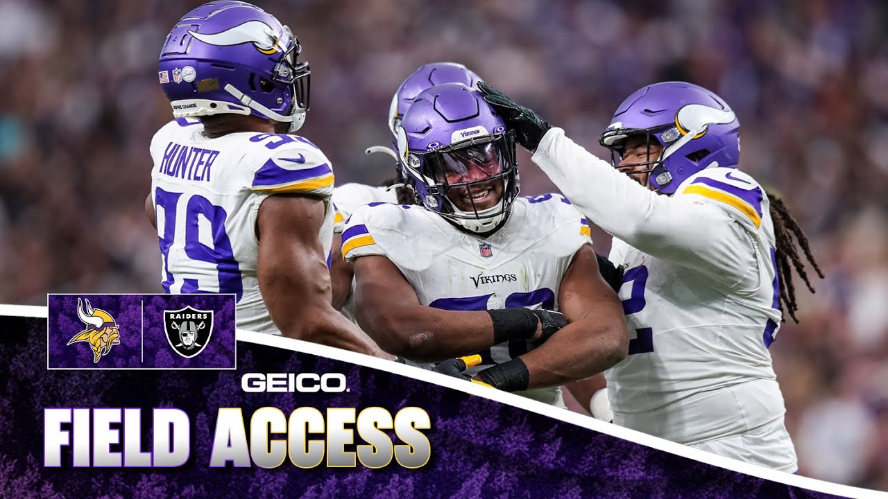 Vikings at Raiders Week 14 Field Access