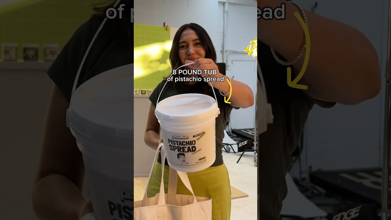 you’ll never be hungry on set when Pistakio is there 😌 #LinktreeEnhance