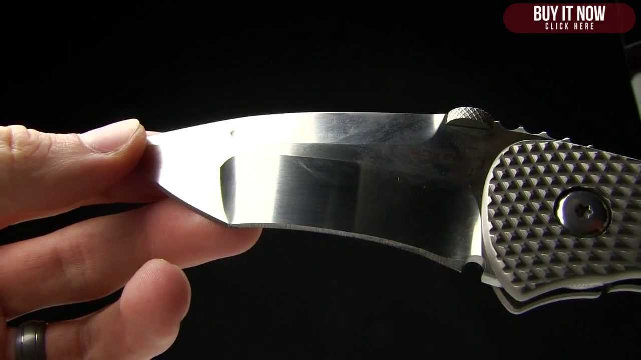 Boker Plus Manaro Bullseye Grip Frame Lock Knife (3.5" Satin) 01BO145 - Blade HQ