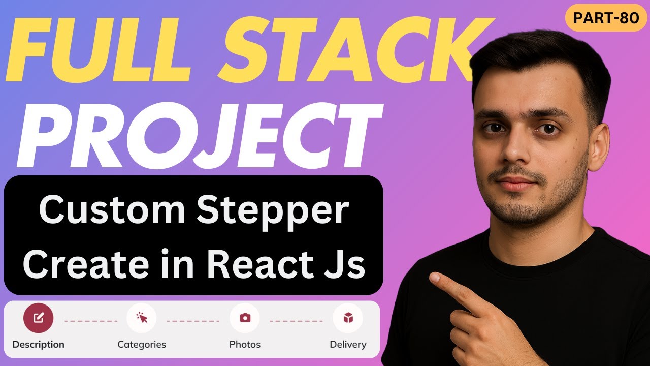 #80 Stepper in React Js | How to Create Stepper in React Js |