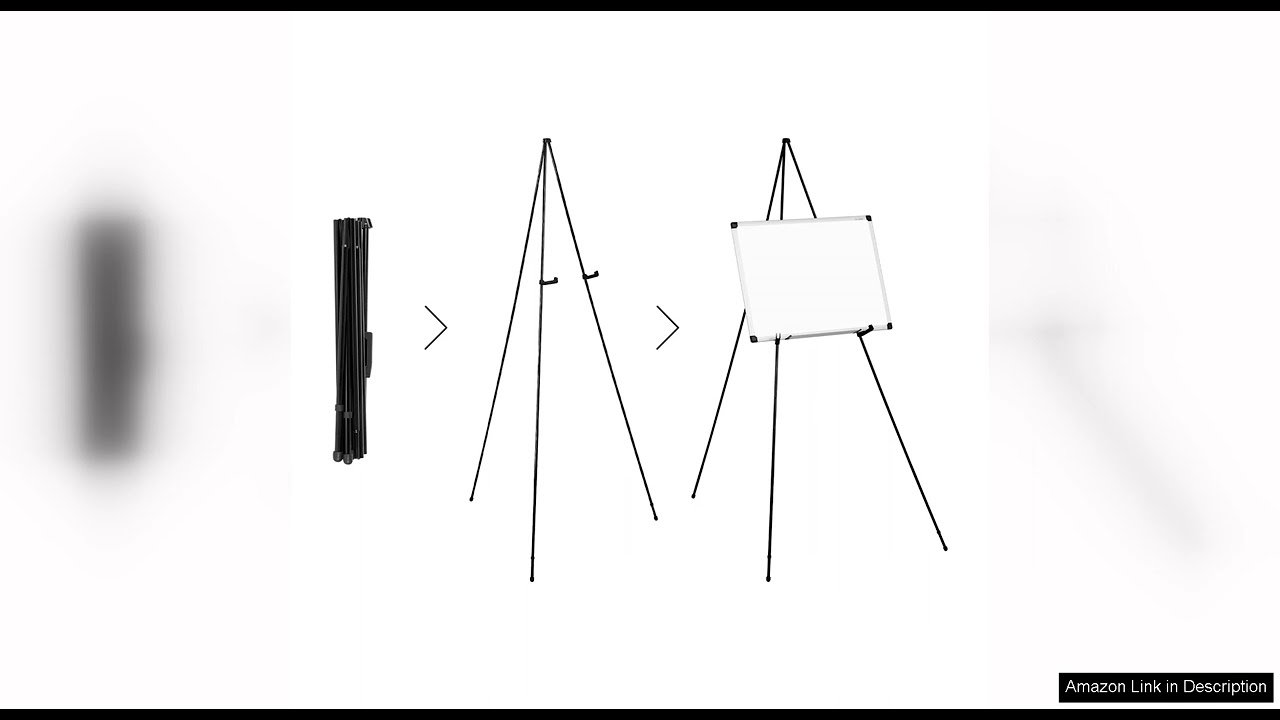 Amazon Basics Easel Stand, Instant Floor Poster, Lightweight, Collapsible and Portable Review