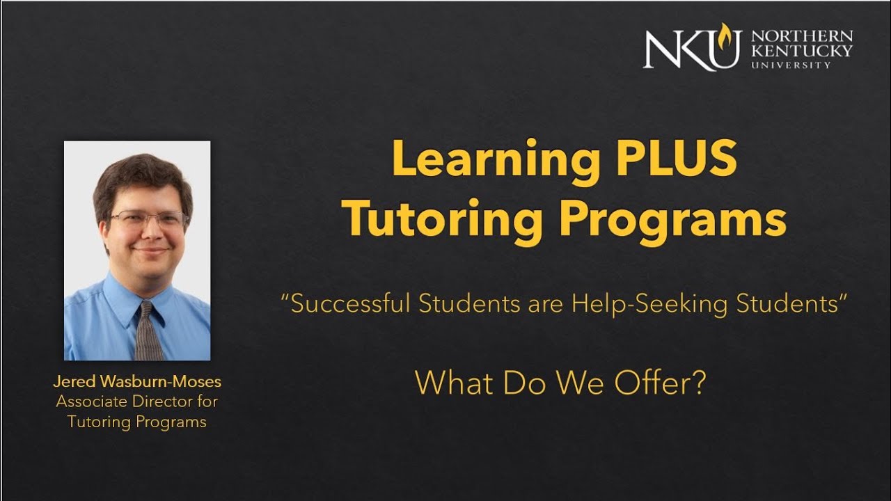 Learning PLUS tutoring programs intro