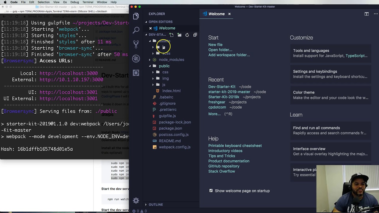 Web Developer Starter Kit Final Instructions