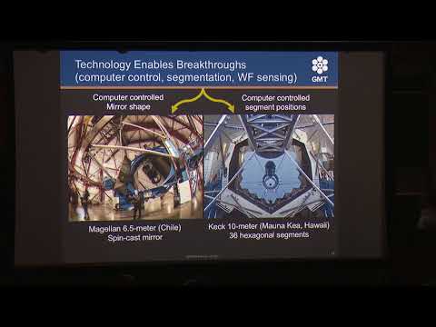 Lecture: Building the Giant Magellan Telescope