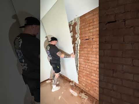 Dot & Dab my way #diy #plastering #drywalling #boarding #trendingonshorts